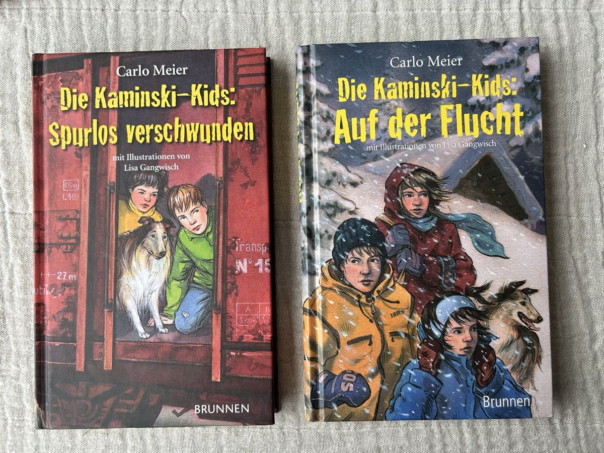 Kaminski-Kids: "Spurlos verschwunden" und "Auf der Flucht" (Gebraucht) in Sursee für CHF 6 – mit ...
