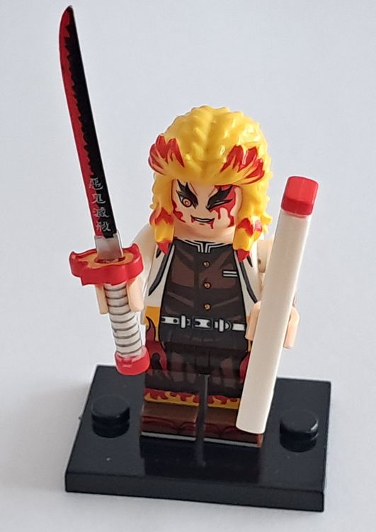 Demon Slayer Mini-Steckfigur Rengoku Kyojuro, Lego-Komp. | Kaufen auf ...