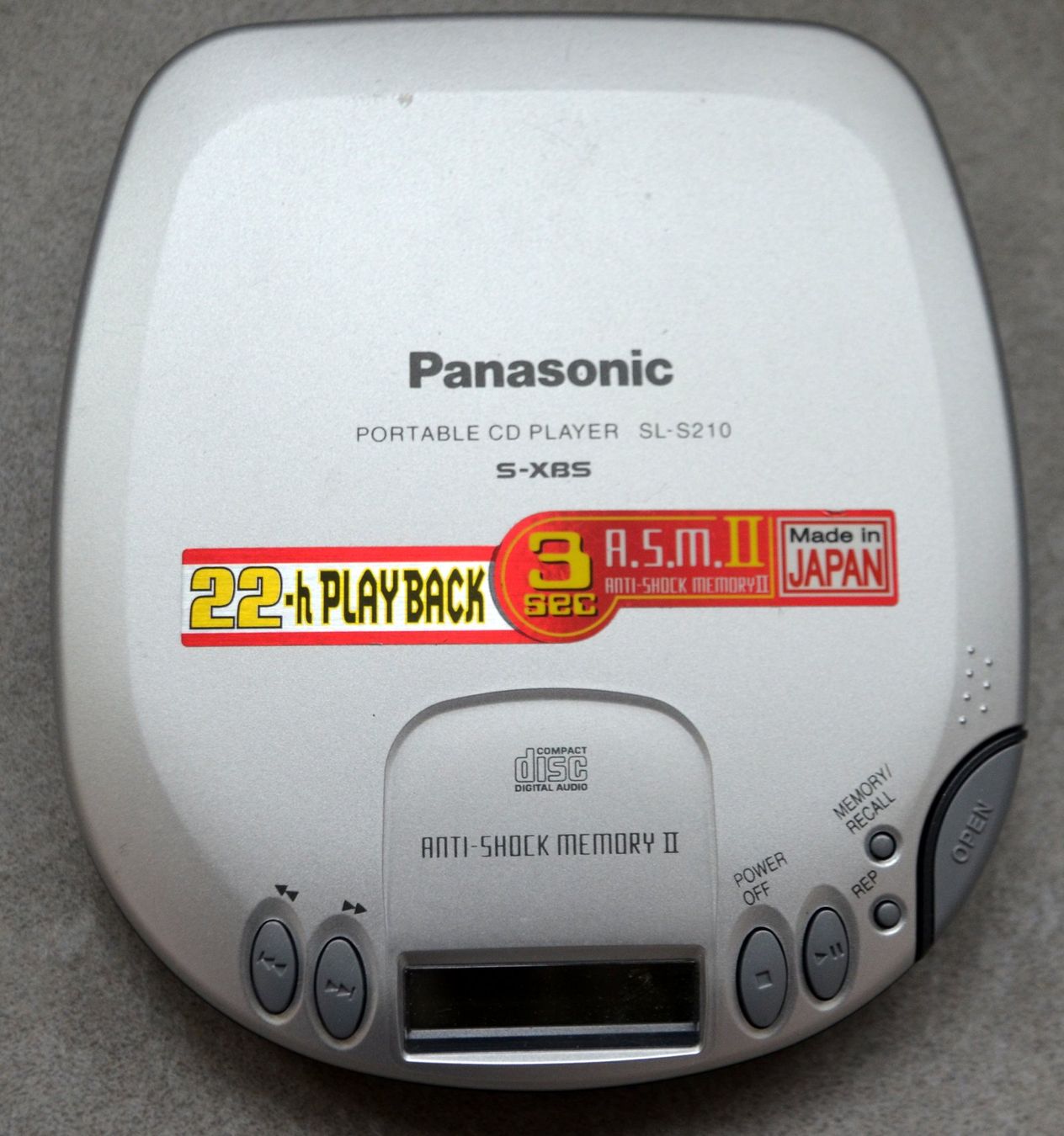 Discman Panasonic SL-5210 (Gebraucht) in Collonges für CHF 35 – mit Lieferung auf Ricardo kaufen