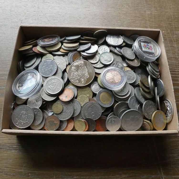 4,8 Kg MÜNZEN WELTWEIT / lose Ware (Gebraucht) in Egliswil für CHF 140 ...