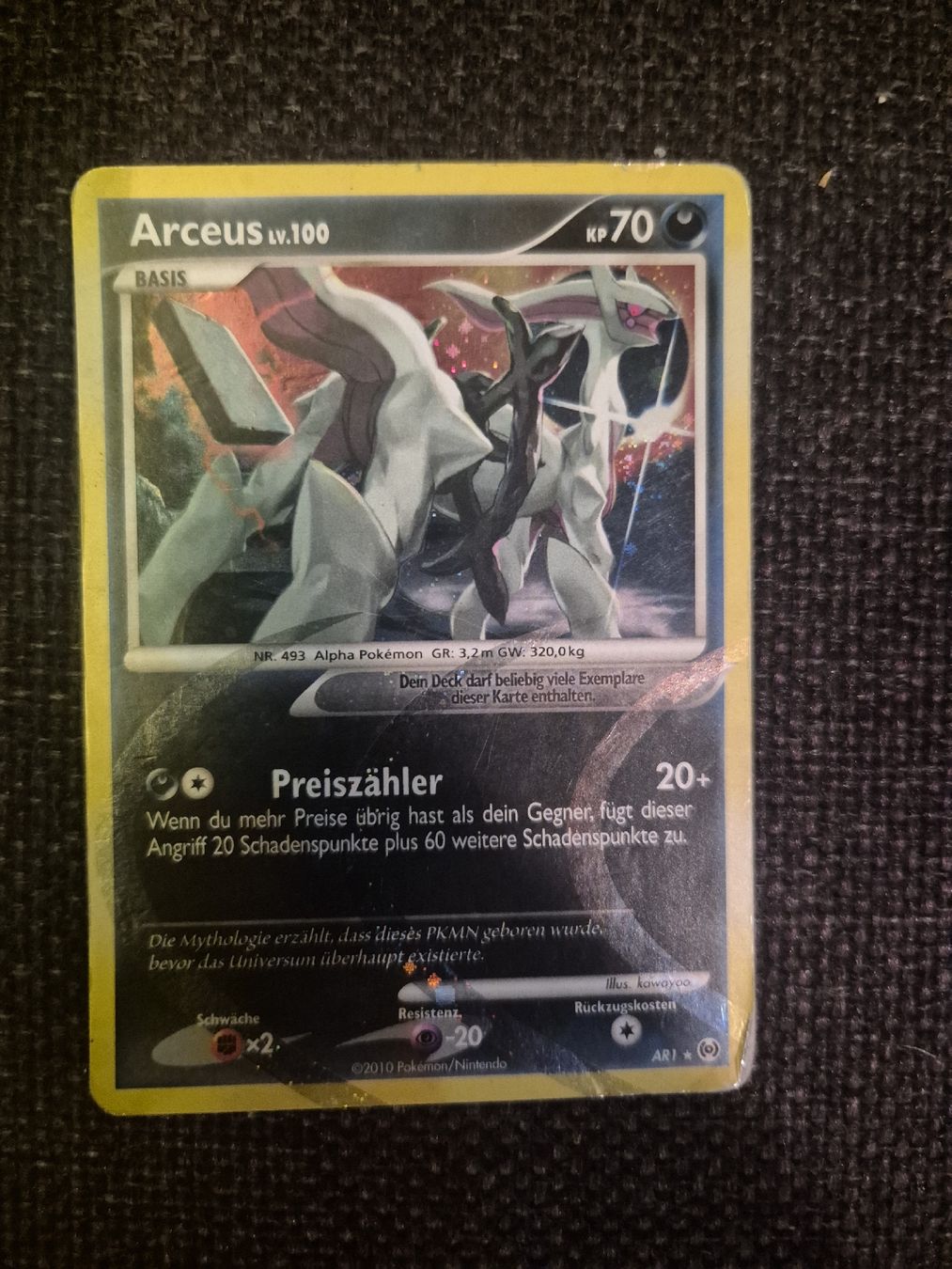Pokemon - Arceus AR1 Holo (Gebraucht) in Subingen für CHF 10 – mit ...