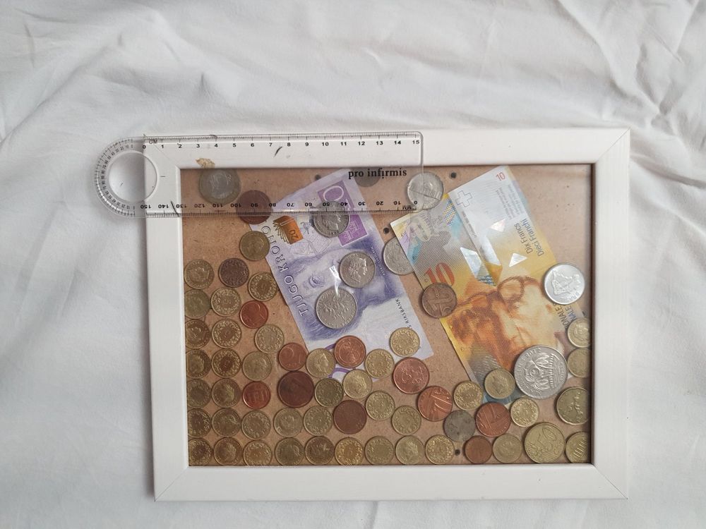 Diverse Geld Münzen antike Münzen Sammlung versch. Währungen (Gebraucht ...