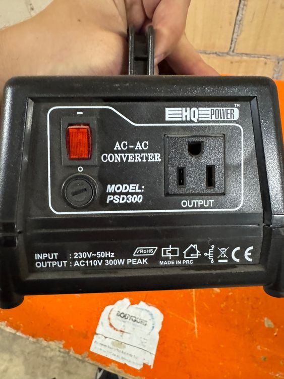 HQ Power AC-AC Converter PSD300 - Spannungswandler USA 110V (Neu ...