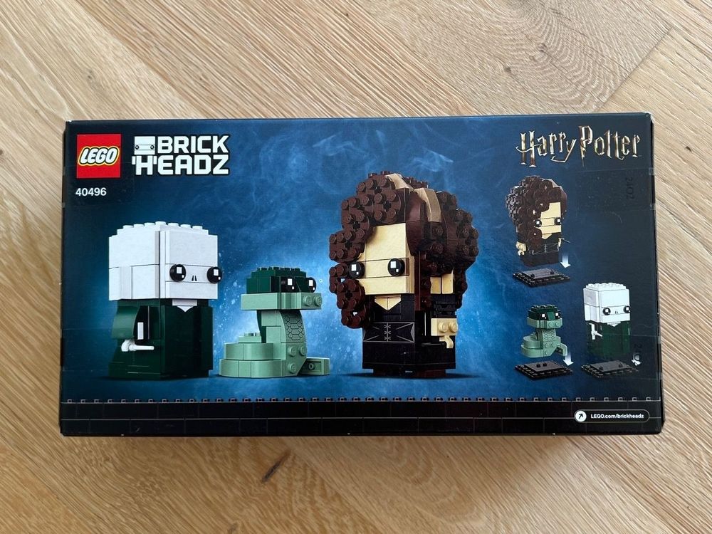 LEGO BrickHeadz 40496 Voldemort, Nagini & Bellatrix OVP (Neu und ...