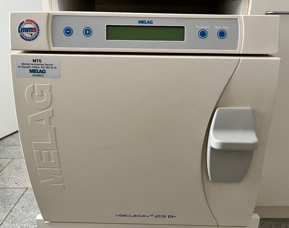 MELAG Vacuclav 23B+ Sterilisator (Gebraucht) in Aarau für CHF 650 – nur ...