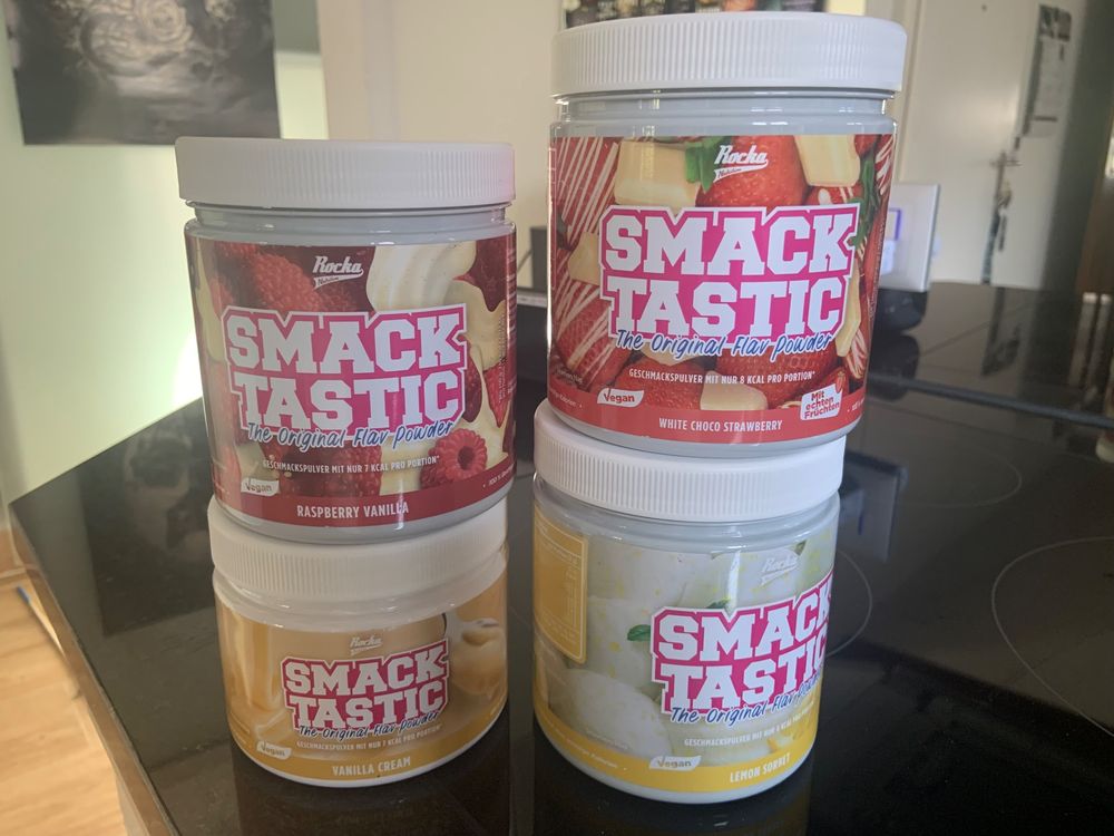 Smacktastic Rocka Nutrition 4 Stk. Flav Powder Fitness (Gebraucht) in ...