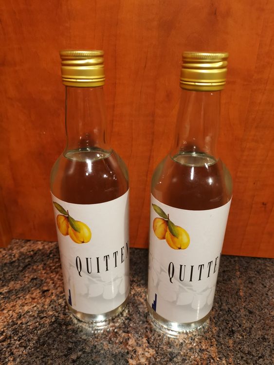 2 Flaschen Quitten Schnaps (Neu und originalverpackt) in Dornach für ...