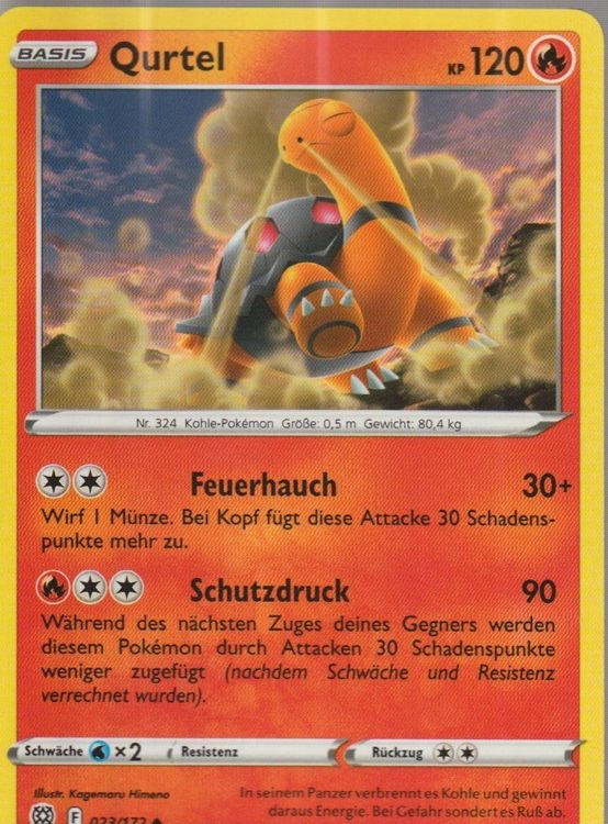 TCG POKEMON Strahlende Sterne DE BRS 023 Qurtel (Neu (gemäss Beschreibung)) in Vezia für CHF 0. ...
