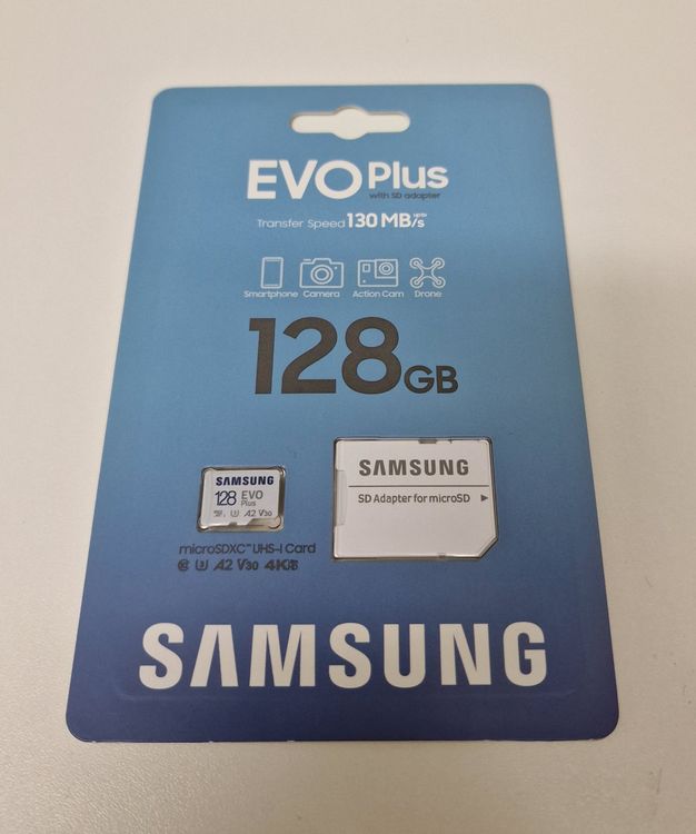 Samsung 128gb Evo plus micro sd Speicherkarte | Kaufen auf Ricardo
