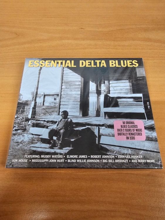 2 CDs - Various – Essential Delta Blues - ORIGINALVERPACKT! | Kaufen ...
