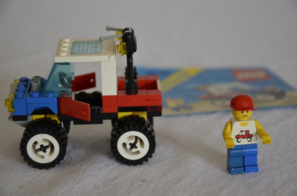 6641, Lego Legoland, Jeep, 1987, Lego 80er mit Bauanleitung | Kaufen ...