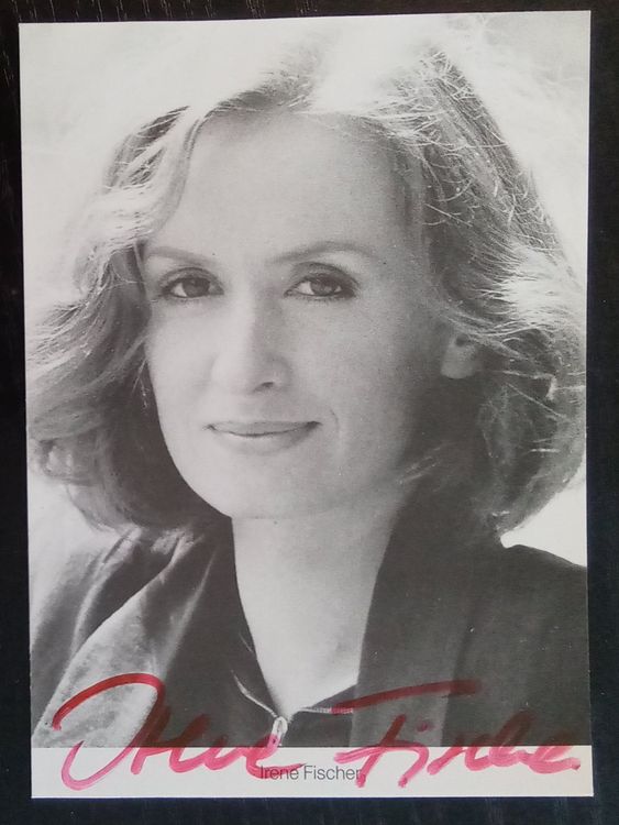 Irene Fischer Autogramm signiert Fotopostkarte 10x15cm | Kaufen auf Ricardo