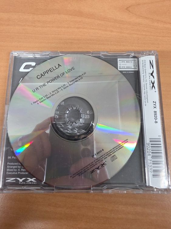 CD Single - Cappella – U R The Power Of Love (Gebraucht) in Biberist ...