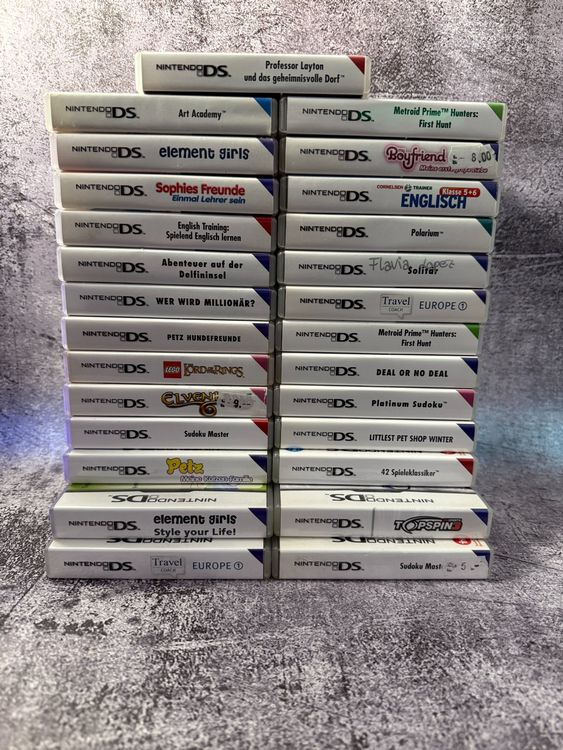 27 Nintendo DS Games ab CHF 1.- (Gebraucht) in Küssnacht am Rigi für ...