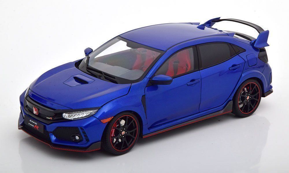 HONDA CIVIC TYPE-R 2018 BLAU 1:18 LCD (Neu und originalverpackt) in ...