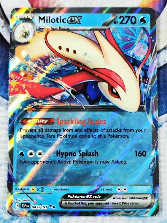 Pokémon Milotic ex 042/191 Surging Sparks EN (Neu (gemäss Beschreibung ...