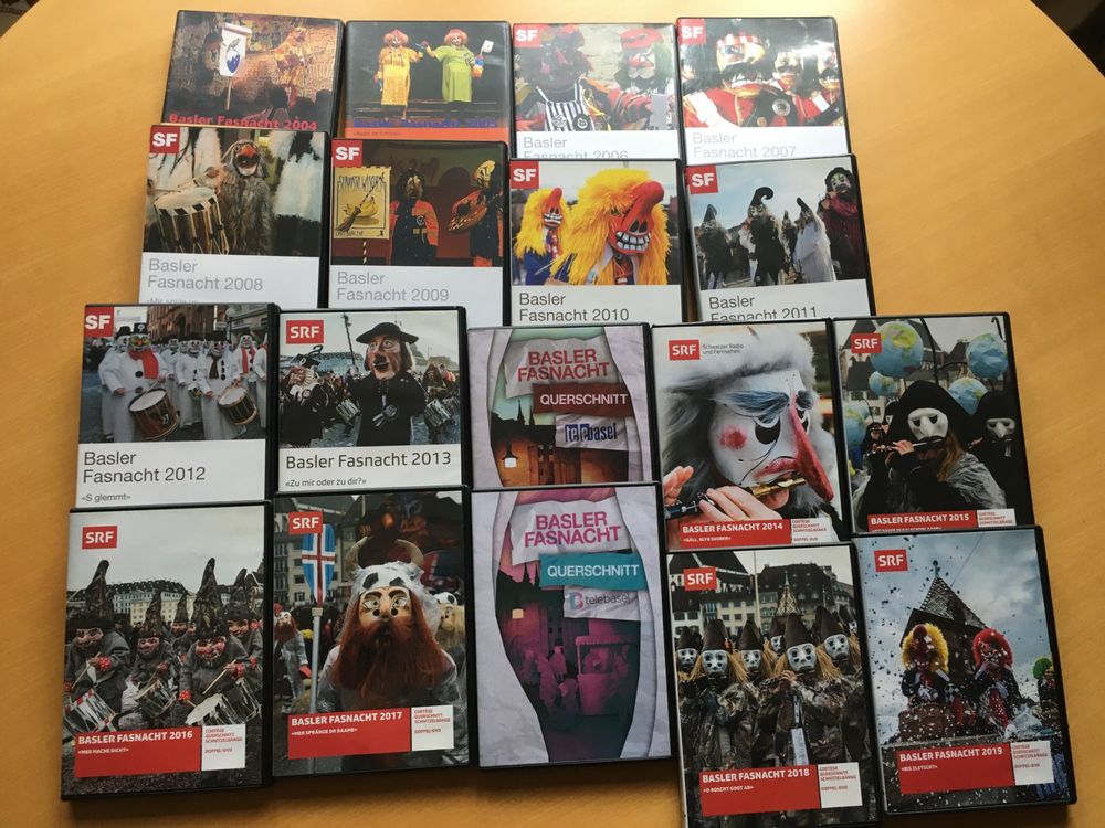 Basler Fasnacht DVDs 2004 bis 2019 | Kaufen auf Ricardo