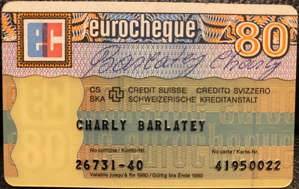 Eurocheque 80 | Kaufen auf Ricardo