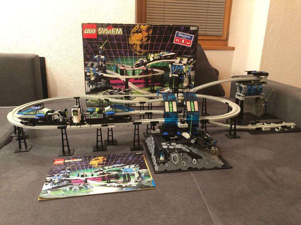 Lego System Unitron 1994 Monorail Transport Base 6991 ab 1.- | Kaufen ...