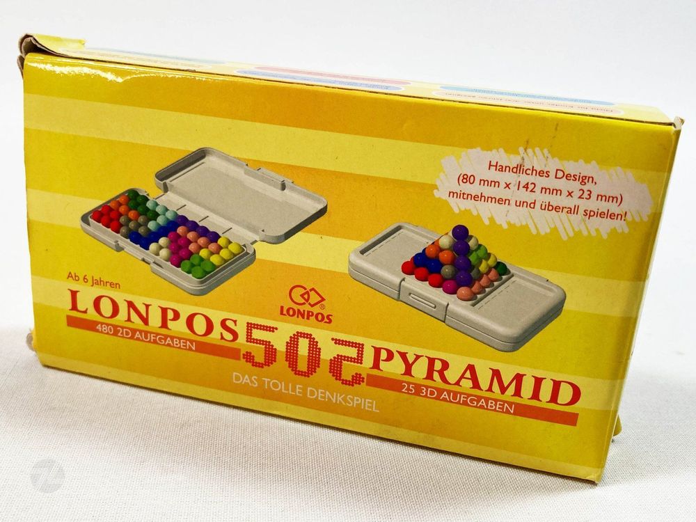 Lonpos 502 Pyramid Puzzle Game 2D 3D IQ Logik Braintrainer | Kaufen auf ...
