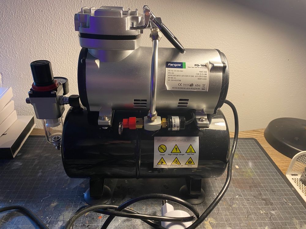 Airbrush Compressor - Fengda FD-186 (Gebraucht) in Le Brassus für CHF ...