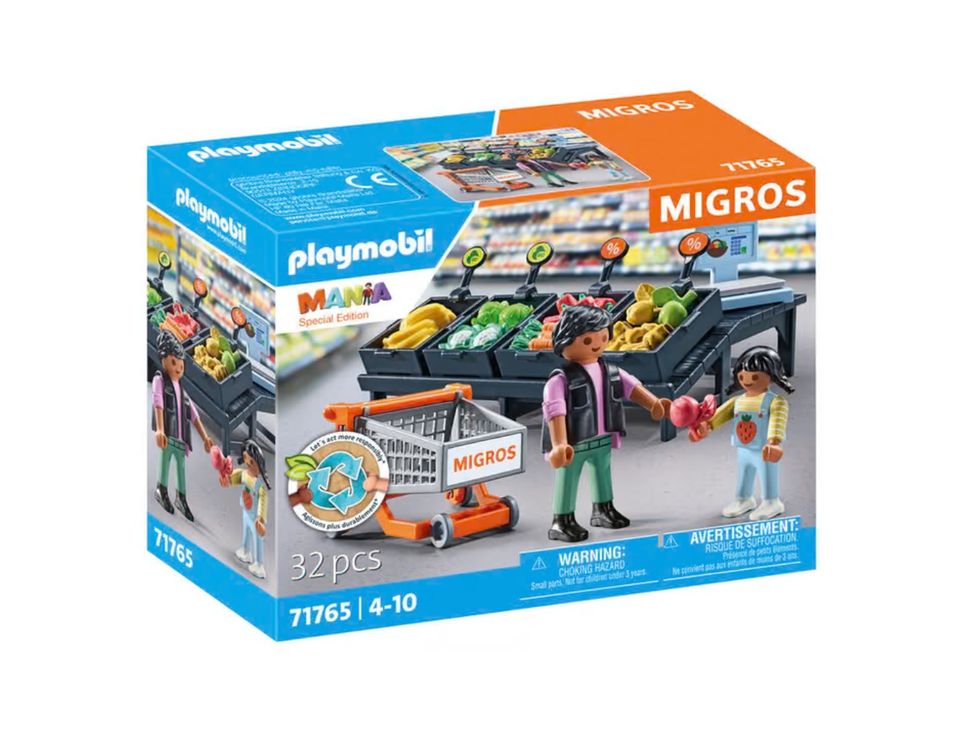 Migros Mania Playmobil Früchte- und Gemüseabteilung (Neu und originalverpackt) in Zofingen für ...