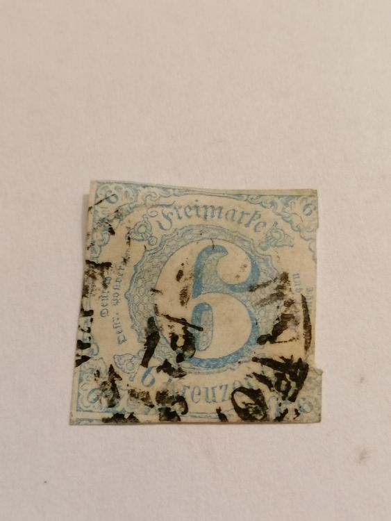 Alt Deutschland Turn und Taxis 6 Kreuzer | Kaufen auf Ricardo