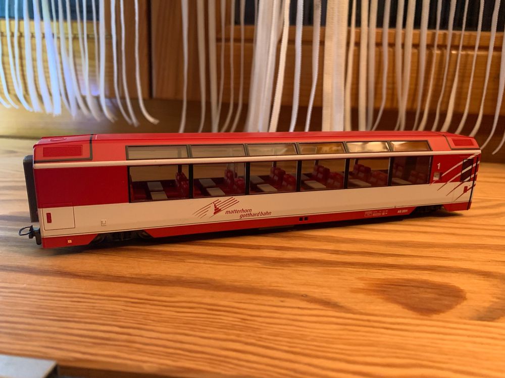 Bemo MGB AS 2011 Panoramawagen (Neu (gemäss Beschreibung)) in Därligen für CHF 69 – mit ...