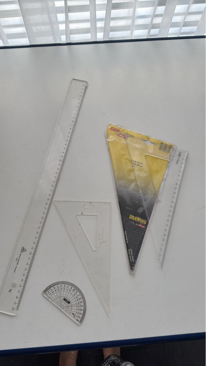 Aristo Geo College Set - Lineal und Geodreieck, gebraucht (Gebraucht ...