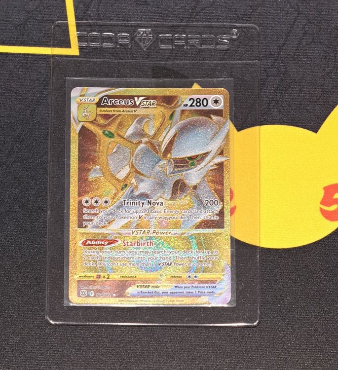 ARCEUS VSTAR GOLD 184/172 BRILLANT STARS POKEMON KARTE | Kaufen auf Ricardo