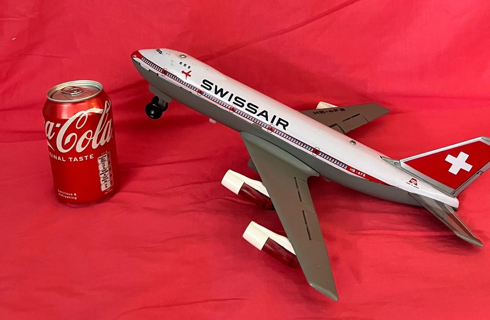 Vintage Grosse Swissair Blech Model Flugzeug | Kaufen auf Ricardo