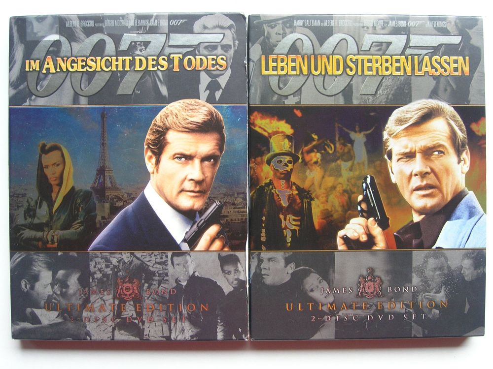 2-DVD-Set JAMES BOND 007 ULTIMATE EDITION Roger Moore (Gebraucht) in Zuzwil SG für CHF 8.5 – mit ...