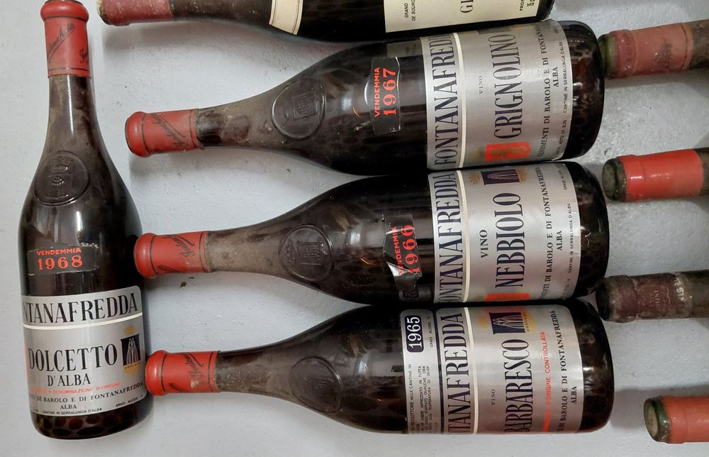 Piemont Wein Jahrgänge 1965-68 Fontanafredda (Neu (gemäss Beschreibung ...