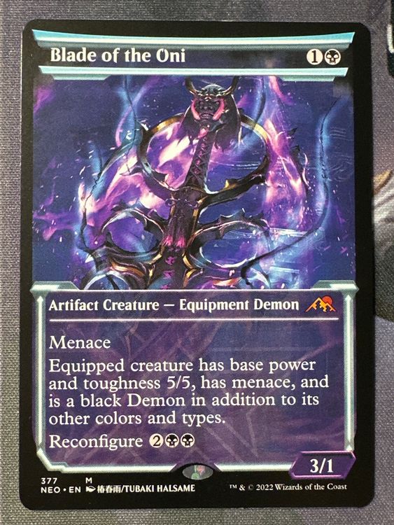 Blade of the Oni Variant 377 Kamigawa | Kaufen auf Ricardo