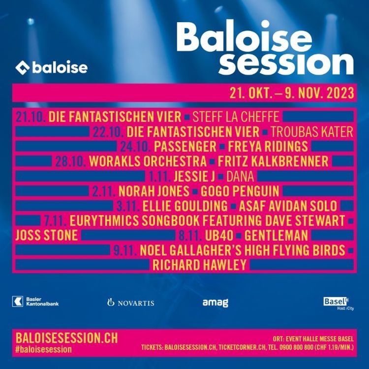 4 Tickets FANTA 4 Baloise Session So. 22.10.23 | Kaufen auf Ricardo