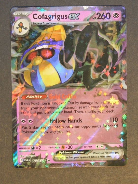 Pokémon Cofagrigus ex (PAR 076) EN | Kaufen auf Ricardo