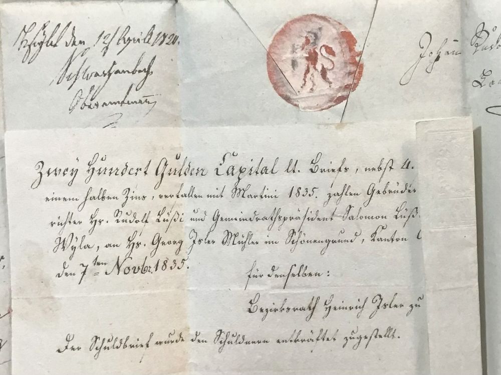 Antike Handgeschriebene Brief aus 1871 | Kaufen auf Ricardo