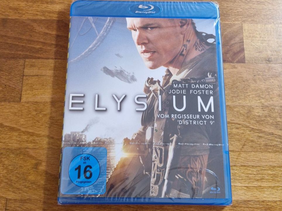 Elysium (2013) NEU OVP Bluray (Neu und originalverpackt) in Pfungen für CHF 7 – mit Lieferung ...