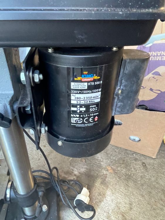 Tischbohrmaschine -King Craft KTB 500 B (147) (Gebraucht) in Illnau-Effretikon für CHF 42 – nur ...