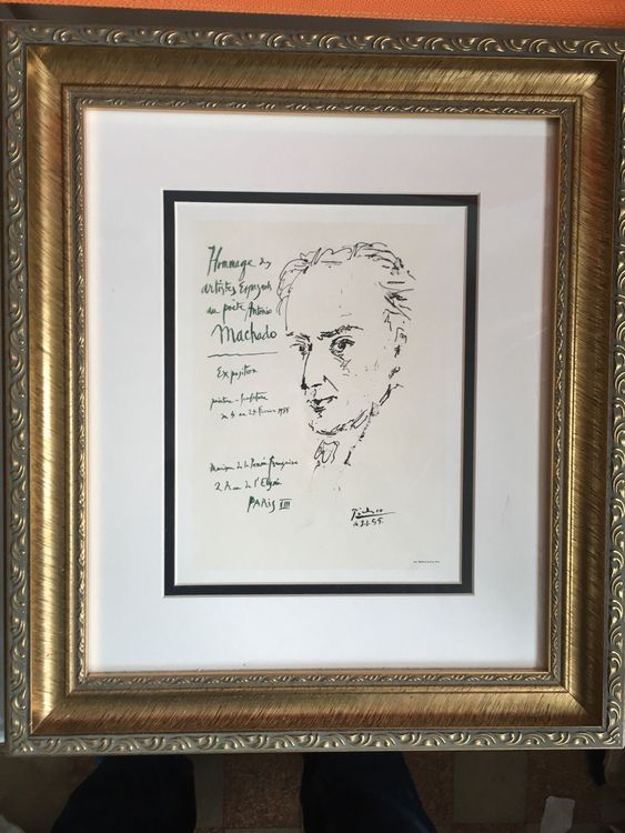 Pablo Picasso seltene Lithografie mit Zertifikat | Kaufen auf Ricardo