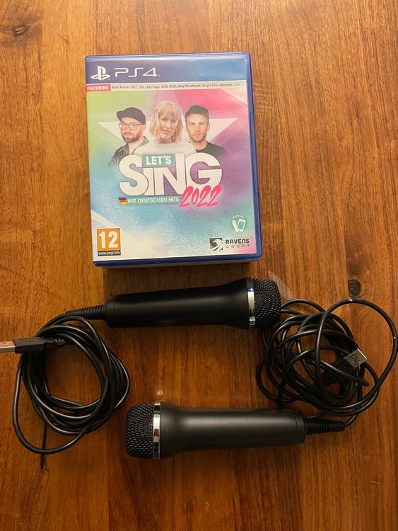PS4 Let’s Sing 2022 + 2 Mic (Gebraucht) in Diepoldsau für CHF 23 – mit ...