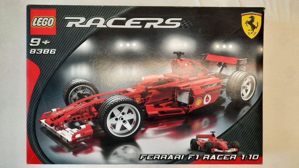 Lego Racers 8386 Ferrari F1 Racer 1:10 (Neu und originalverpackt) in ...