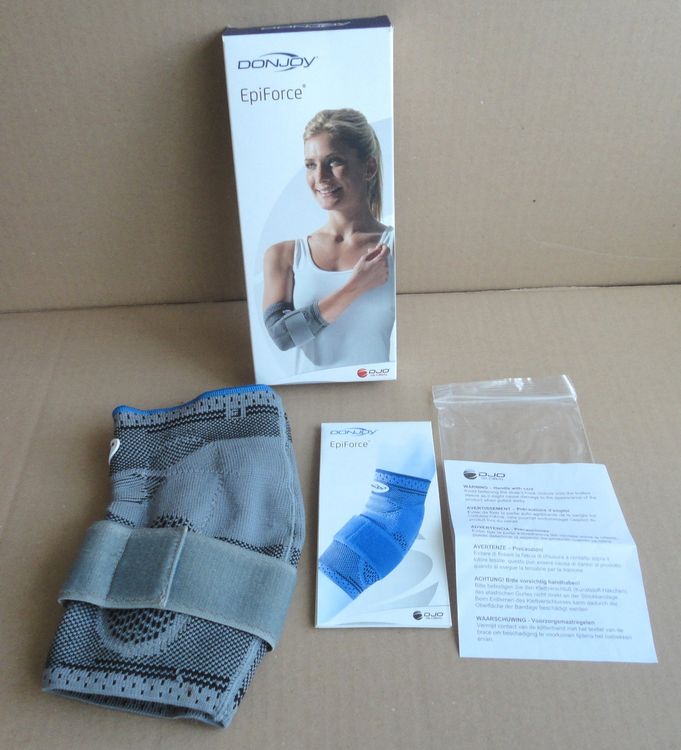 Ellenbogen-Kompressionsbandage DONJOY Epi Force Gr. 3 R + L (Gebraucht) in zürich für CHF 10 ...