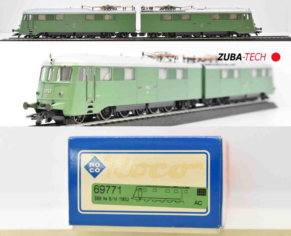Roco 69771 E-Lok Ae 8/14 Landi Lok SBB H0 Digital WS mit OVP | Kaufen ...