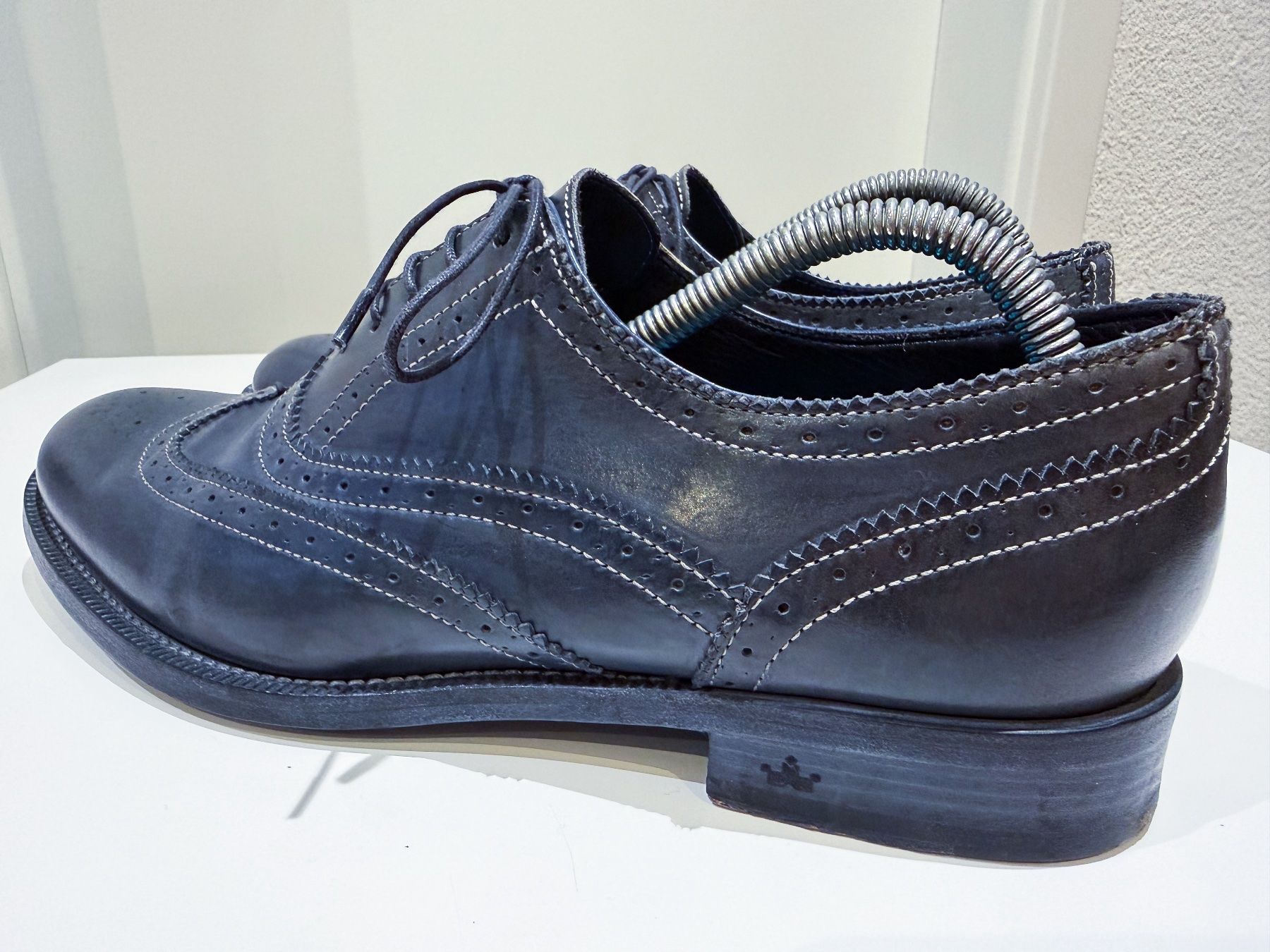 Rischi Brogue Derby Schuhe – Made in Italy – Grösse 41 (Gebraucht) in ...