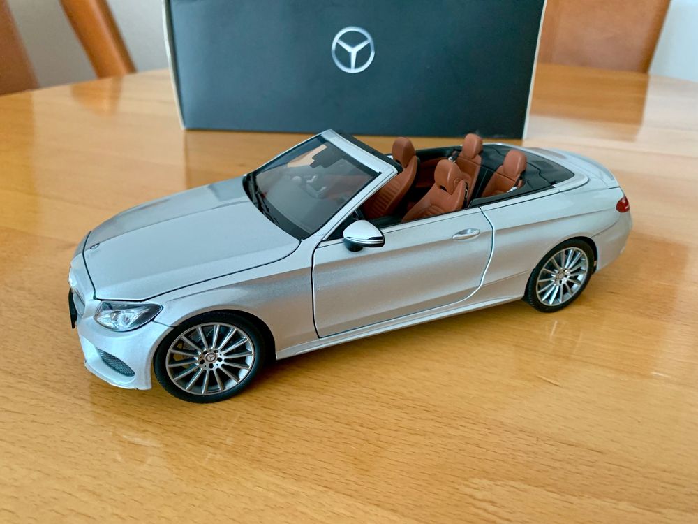 Mercedes C-Klasse Cabrio (A205) - Modell 1:18 (Neu und originalverpackt ...