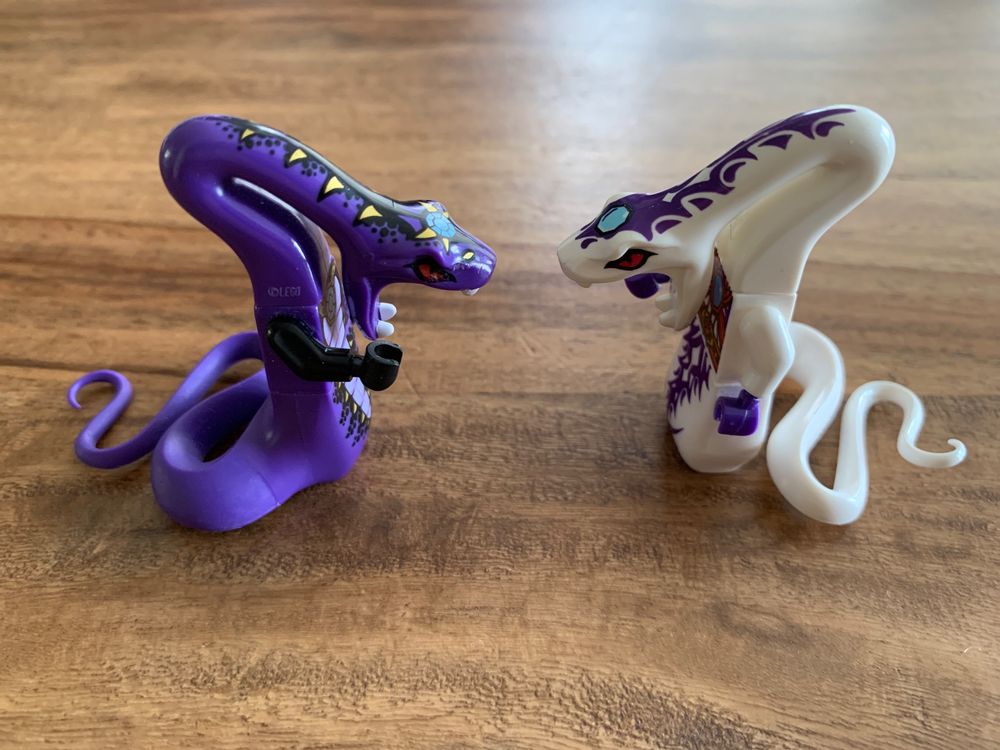 Lego, Pythor 2x (violett und weiss) Obergeneral von Ninjago (Gebraucht ...