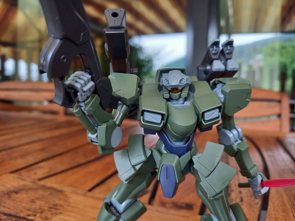 Gundam 1/144 HG 20 Zowort Heavy (zusammengebaut) + decals (Gebraucht ...