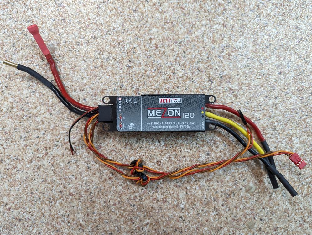 Jeti Mezon 120 brushless regler (Gebraucht) in Unterentfelden für CHF ...