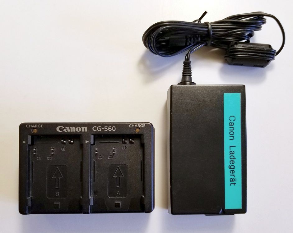 Canon CG-560 Dual Akku Ladegerät mit CA-560 Netzteil | Kaufen auf Ricardo